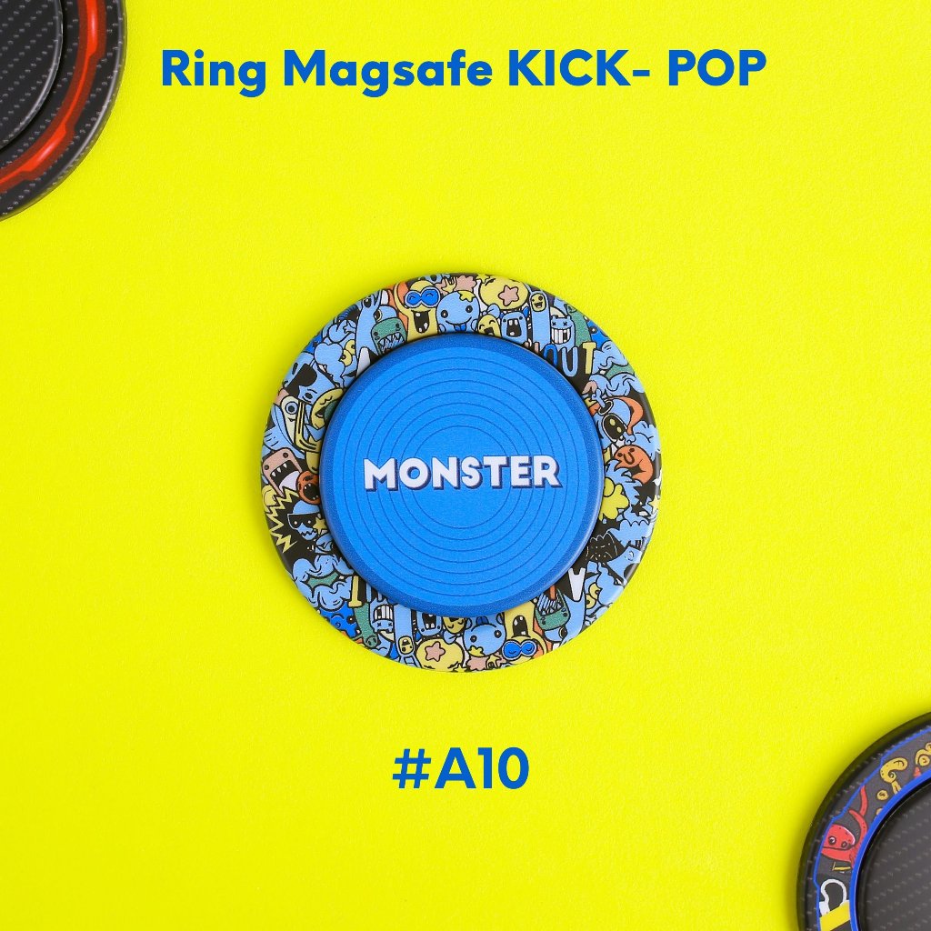 Giá đỡ KICK-POP, vòng từ tính siêu mỏng mag.safe chống mỏi tay cho điện ...