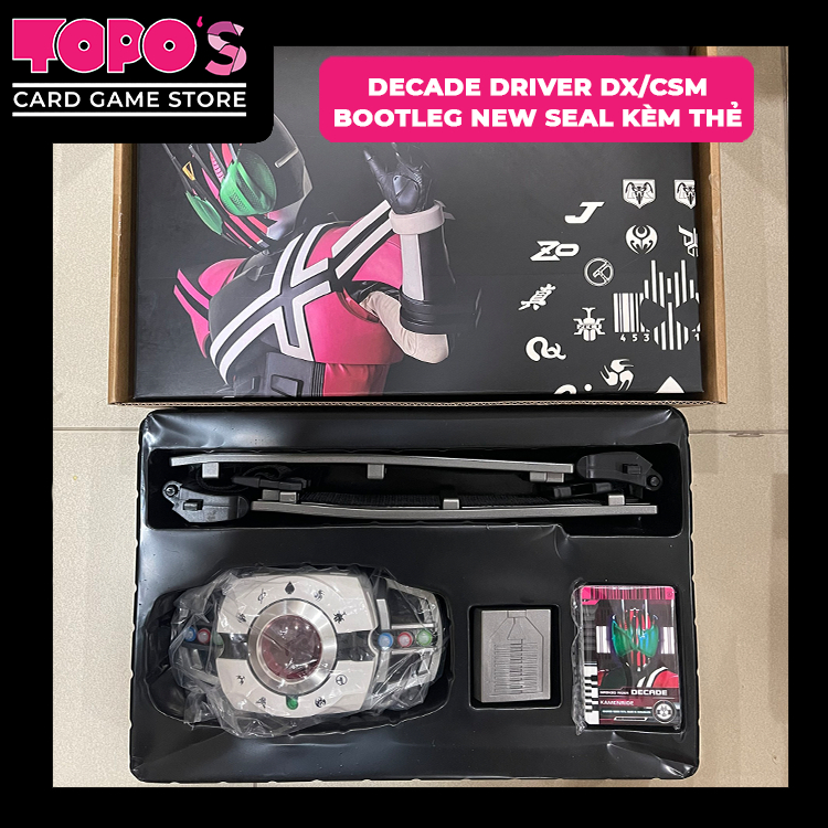 [DECADE DRIVER BOOTLEG] Bộ đai lưng của kamenrider Decade phiên bản DX ...