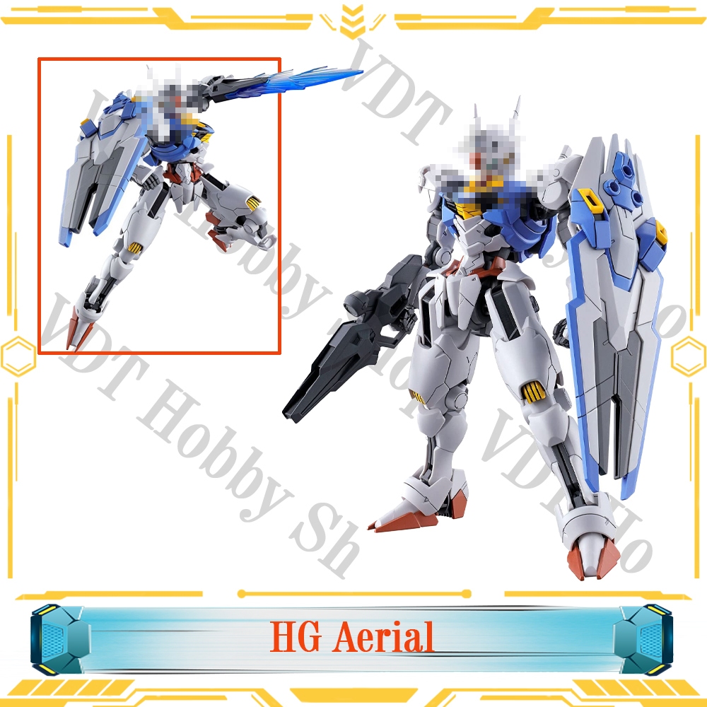 Mô hình lắp ráp HG Gundam Aerial + Fly Unit ( Tặng kèm base ) | Shopee ...