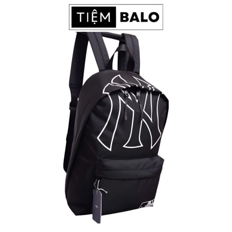 Balo Thời Trang Nam Nữ MLB LOGO NY Basic Backpack Chất Liệu Vải Canvas ...