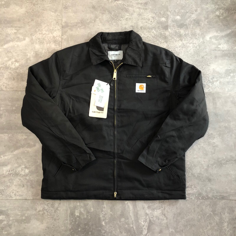 Áo khoác Carhartt Jacket Detroit B0103 BuiVintage, vải kaki dày dặn có ...
