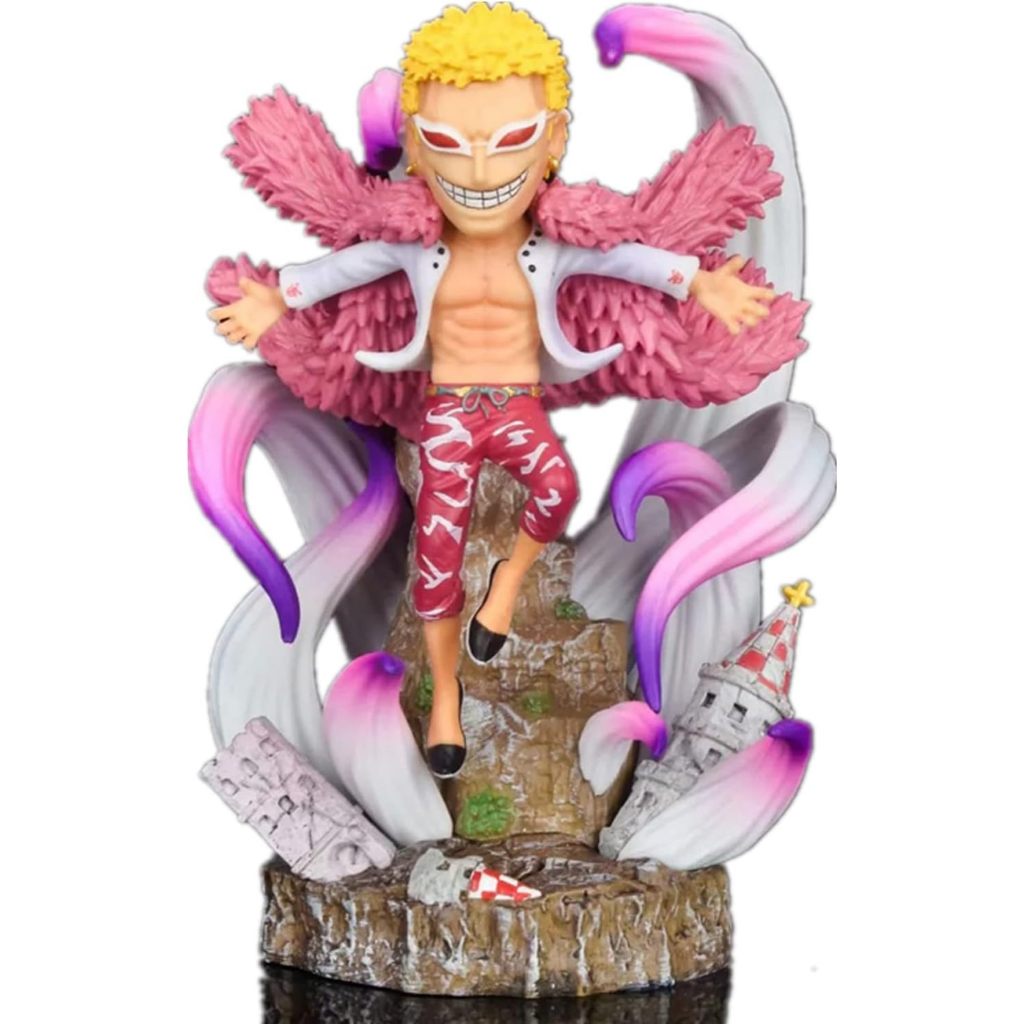 Mô hình đồ chơi Donquixote Doflamingo 10cm chibi dang tay One Piece ...