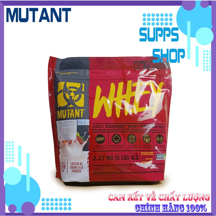 (Chính hãng) Whey Mutant Protein 5Lbs 2.27kg - Sữa tăng cơ bổ sung ...