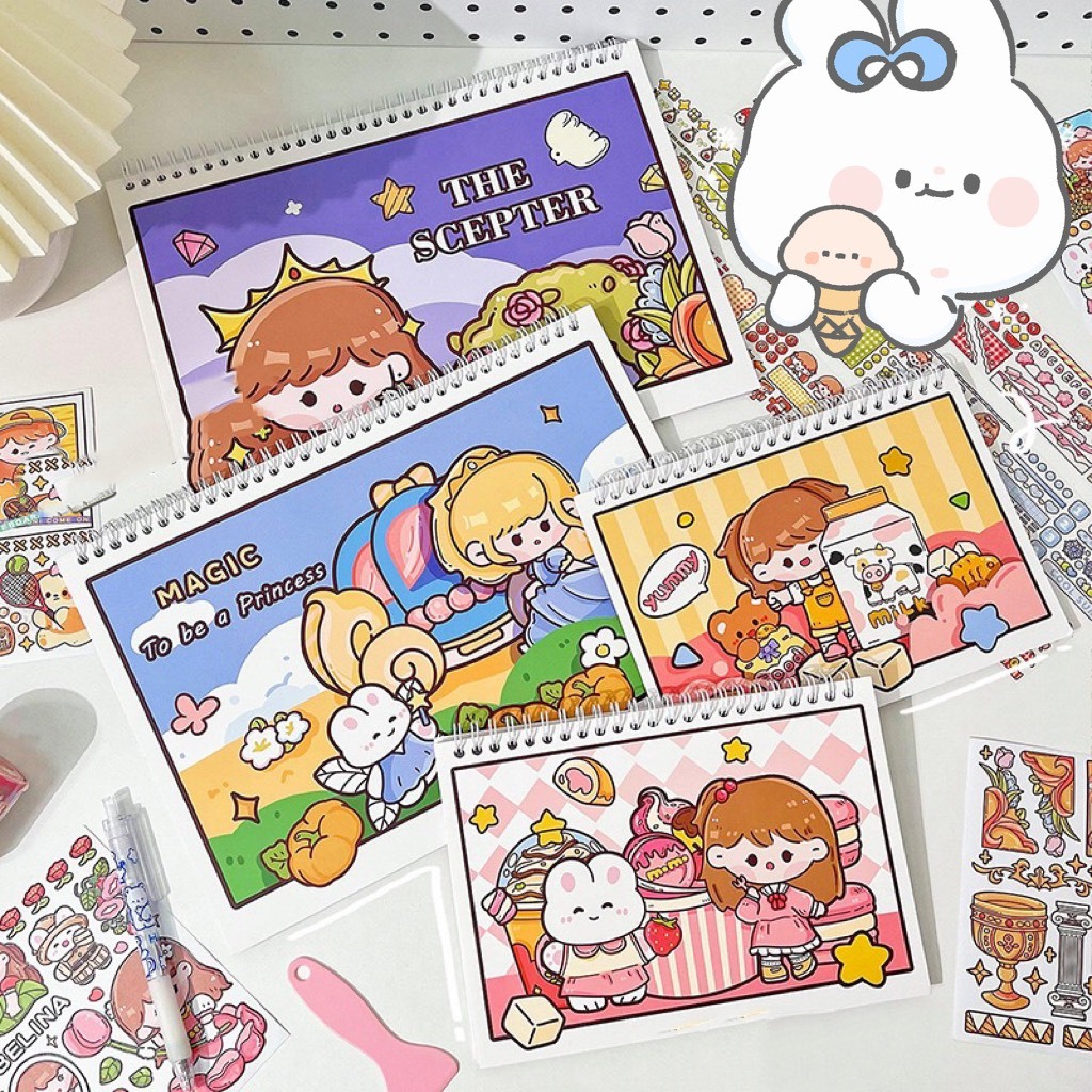 Sổ tách chiết lưu trữ sticker, washi tape 40 tờ | Shopee Việt Nam