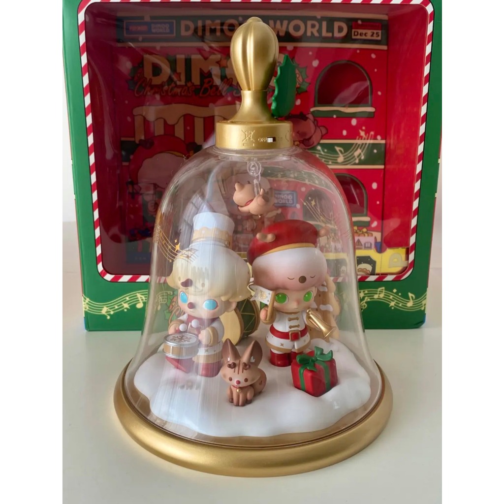 [CHÍNH HÃNG] POP MART DIMOO CHRISTMAS BELL SCENE SET LIMITED | Shopee ...