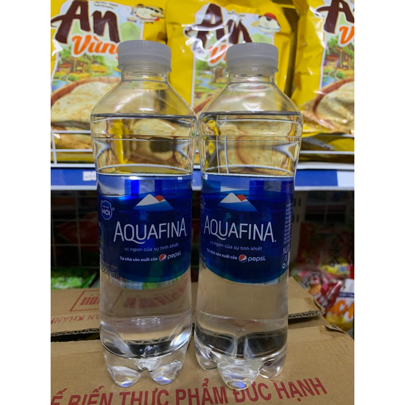combo 5 chai nước lọc Aquafina chai 500ml | Shopee Việt Nam