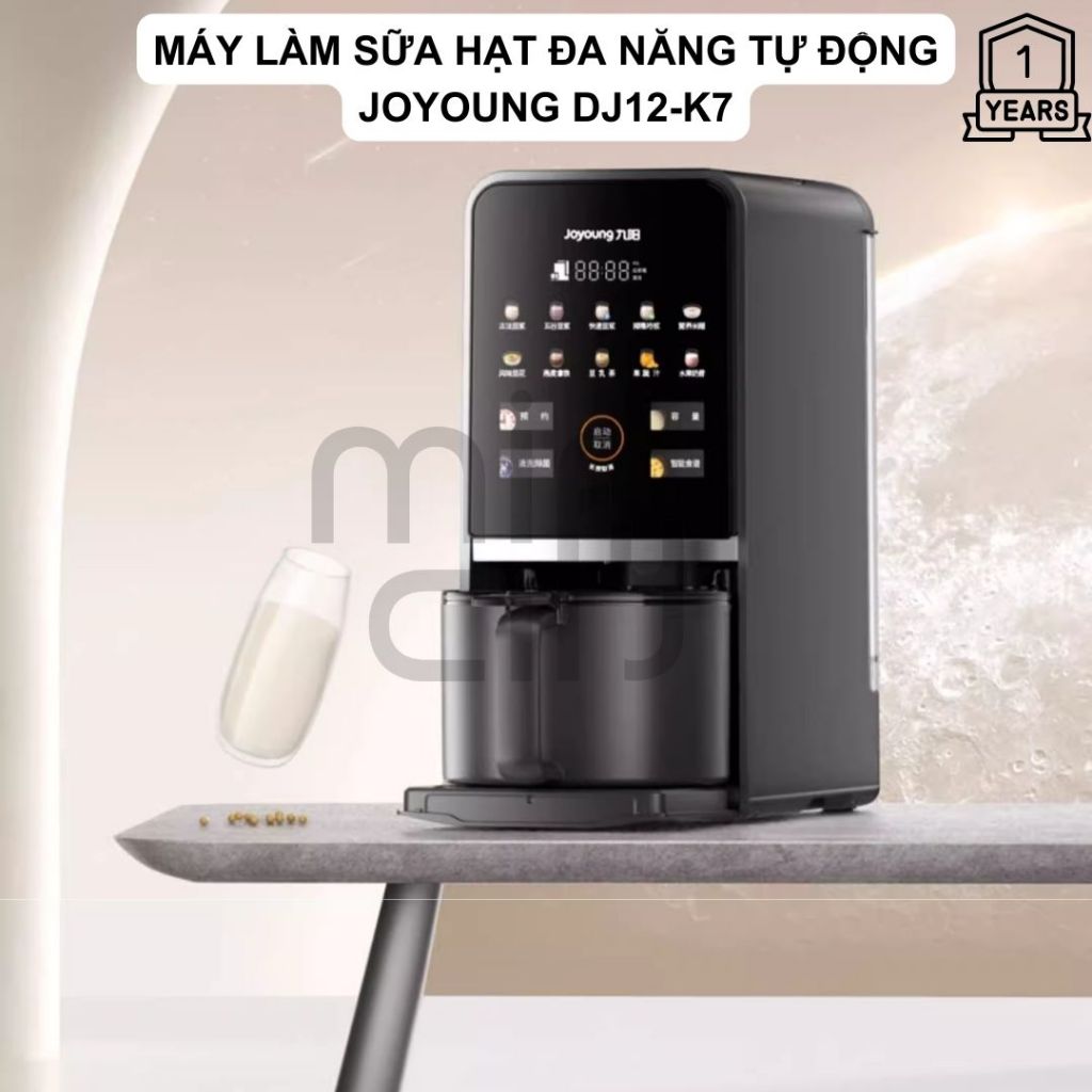 Máy làm sữa hạt đa năng Joyoung DJ12-K7, xay nấu đa năng, tự động rửa và tiệt trùng | Shopee ...