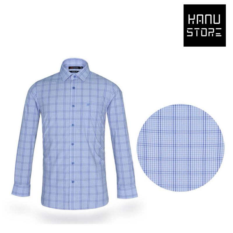 Áo sơ mi nam tay dài Khatoco form Tailorfit lai bầu - A1MD468T1-CNCR260-2412-D | Shopee Việt Nam