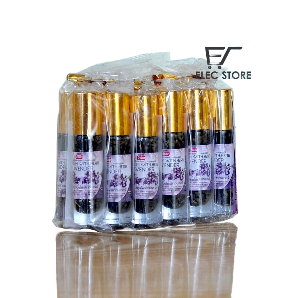 Bộ 12 Chai Dầu Gió Lavender Thái lan (Mỗi chai 8ml) | Shopee Việt Nam
