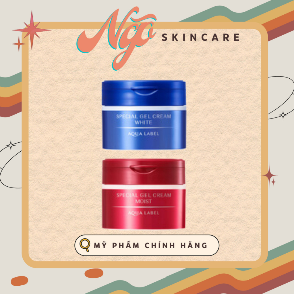 Kem Dưỡng Da Cấp Ẩm Shiseido Aqualabel 5in1 Aqua Label Cream 90g