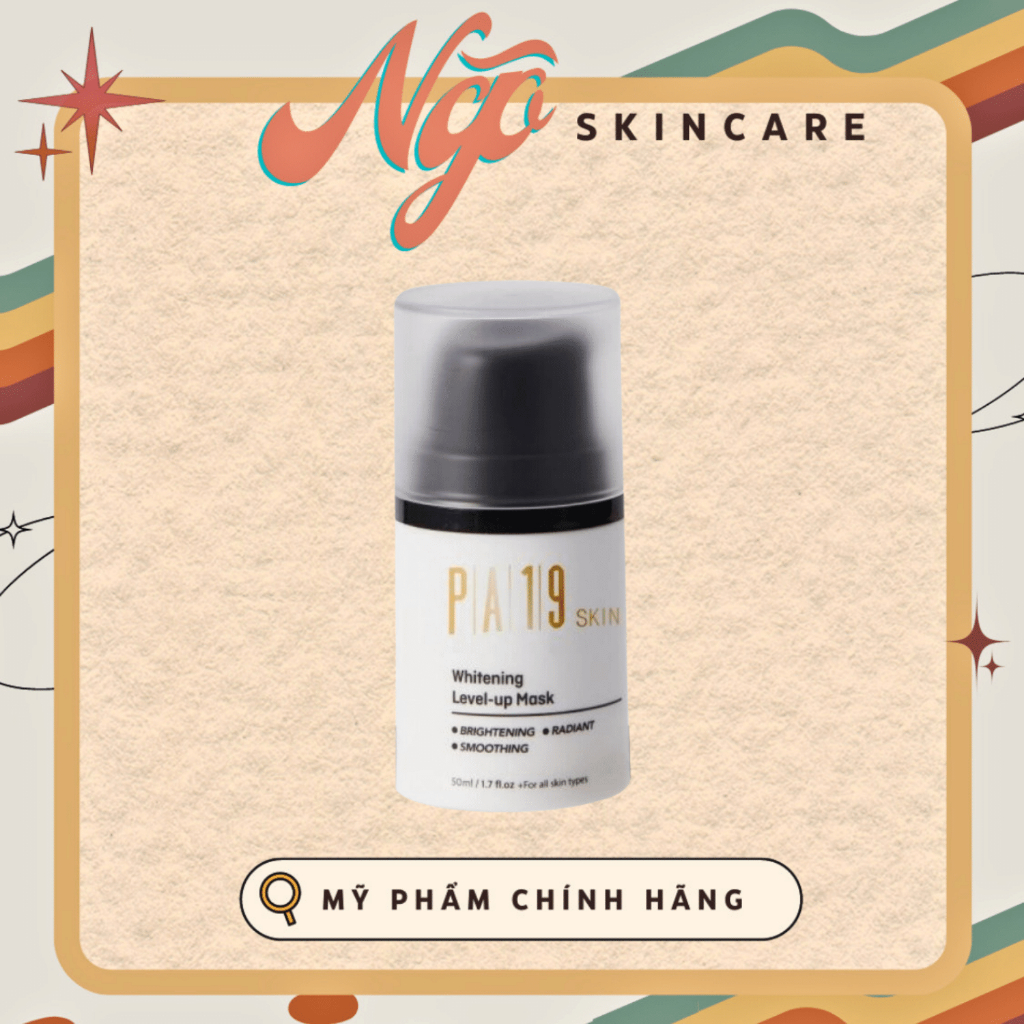 Mặt Nạ Sinh Học Trắng Sáng Da Pa19 Skin Whitening Level - up mask 50ml ...