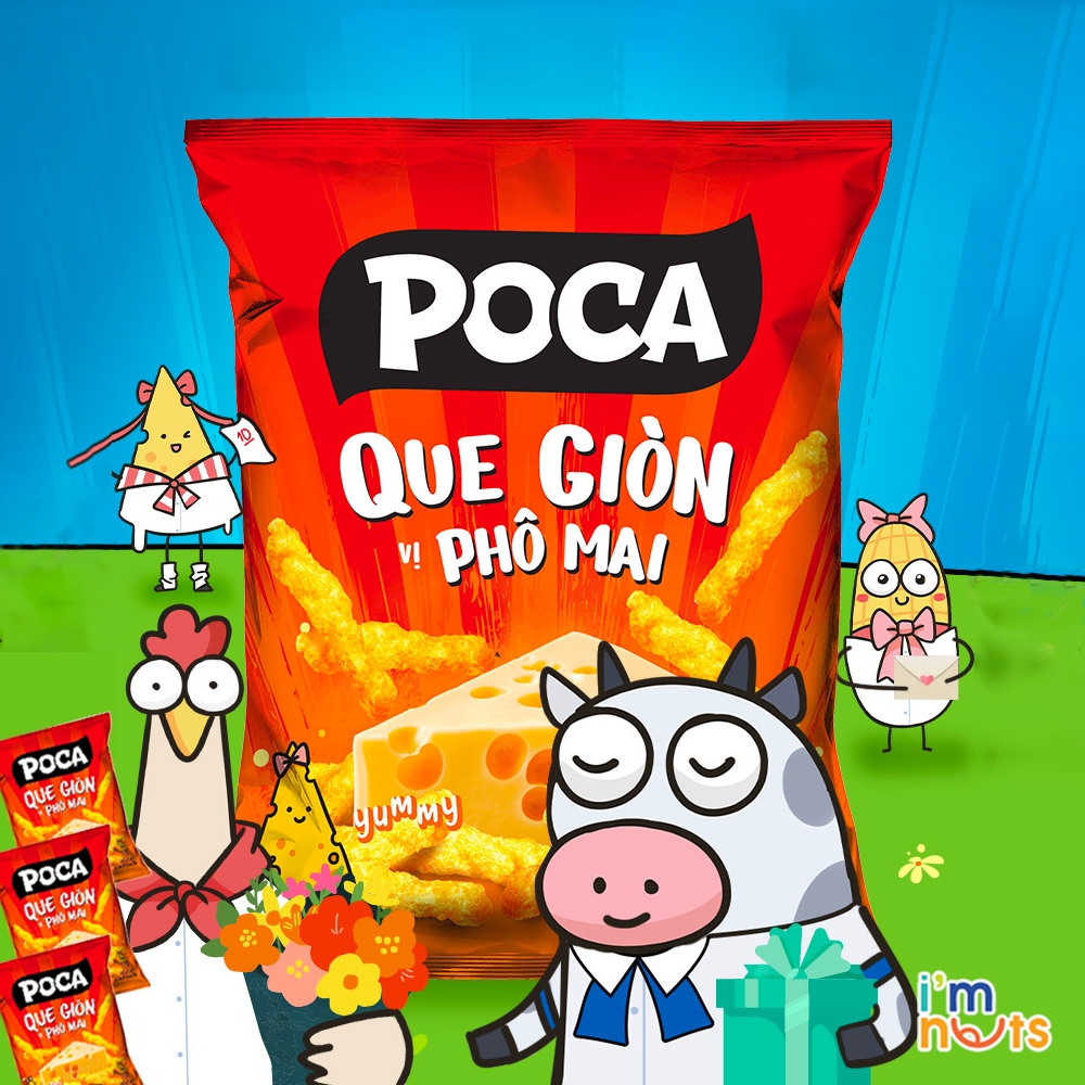 Snack Poca đủ vị giòn rụm gói nhỏ và gói lớn | Shopee Việt Nam