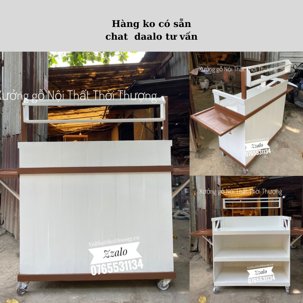 Xe Cafe Take Away Đẹp Bằng Gỗ Giá Tại Xưởng HCM | Shopee Việt Nam