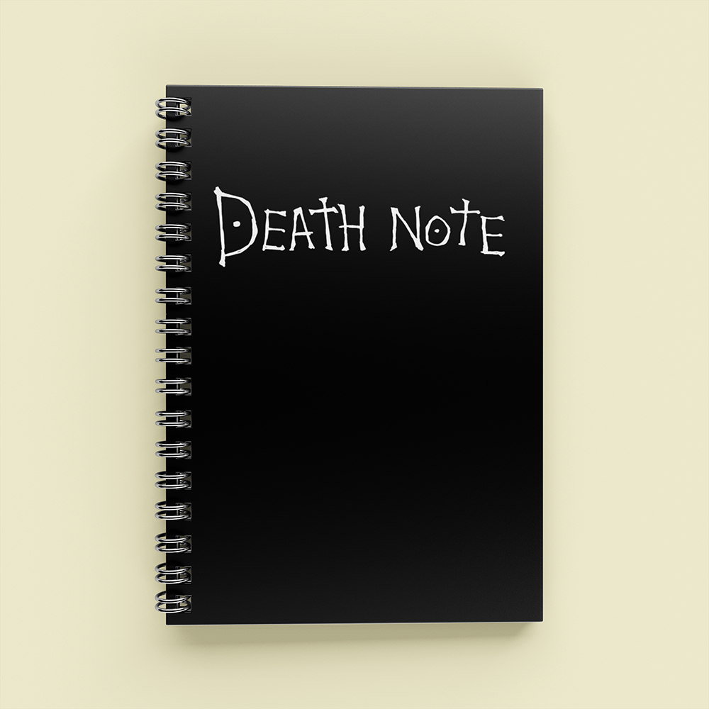 Deathnote notebook A5 lined 120 pages Anime note book for student ...