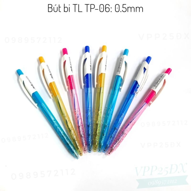 Bút bi TP06 nét 0.5mm (Hộp 20 chiếc) | Shopee Việt Nam