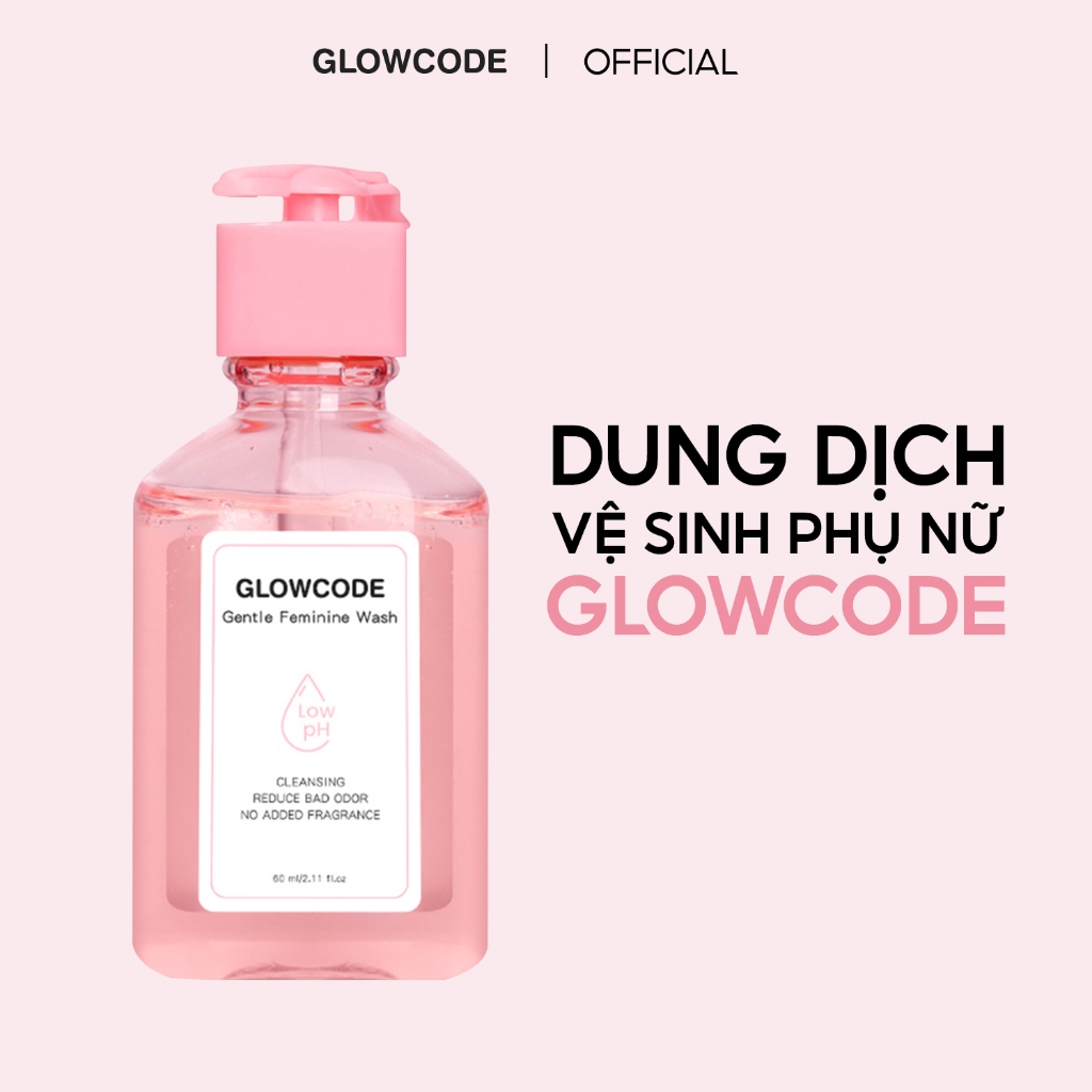 Dung dịch vệ sinh cho bé gái Glowcode Gentle Feminine Wash nước vệ sinh ...