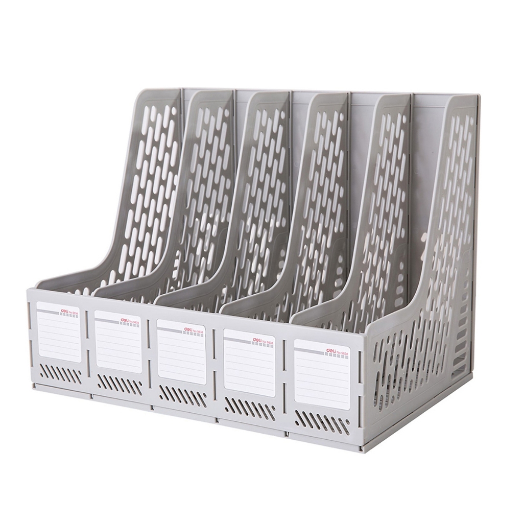 Khay tài liệu 5 ngăn Deli 9835 | Shopee Việt Nam