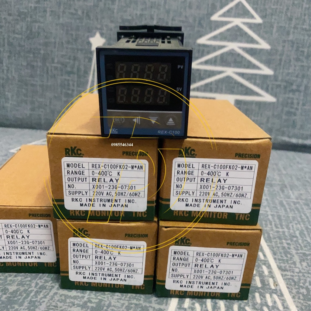 Đồng hồ nhiệt độ RKC REX-C100, REX-C400, REX-C410, REX-C700, REX-C900 ...