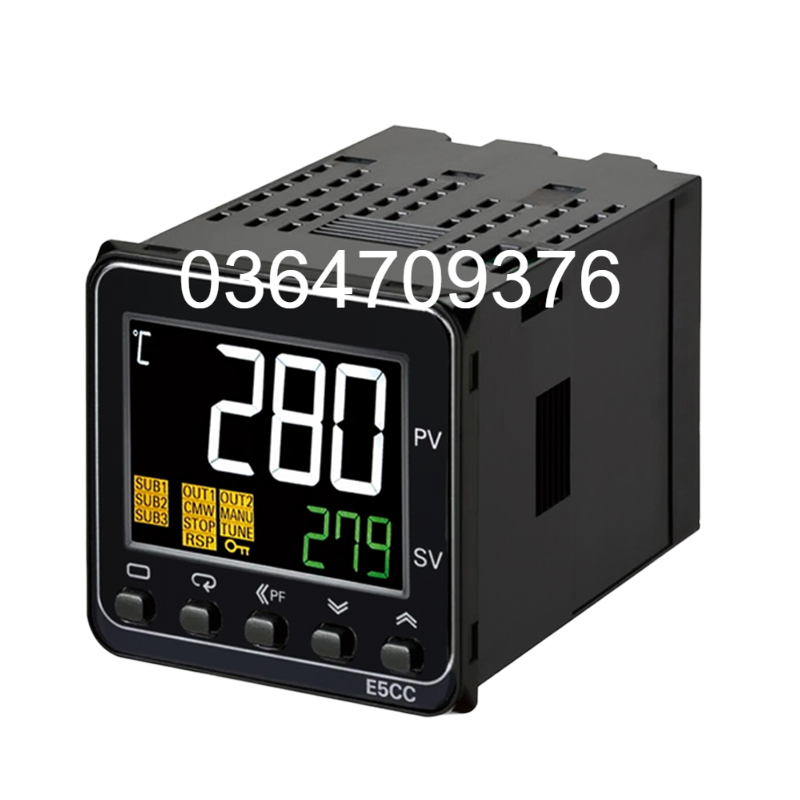 Bộ điều khiển nhiệt độ E5CC Omron E5CC-RX2ASM-802 E5CC-QX2ASM-802 E5CC-CX2ASM-804 E5CC-RX2DSM ...