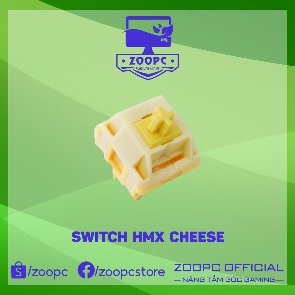 Switch HMX Cheese Linear 5 Pin - Có hỗ trợ lube - ZOOPC STORE | Shopee ...