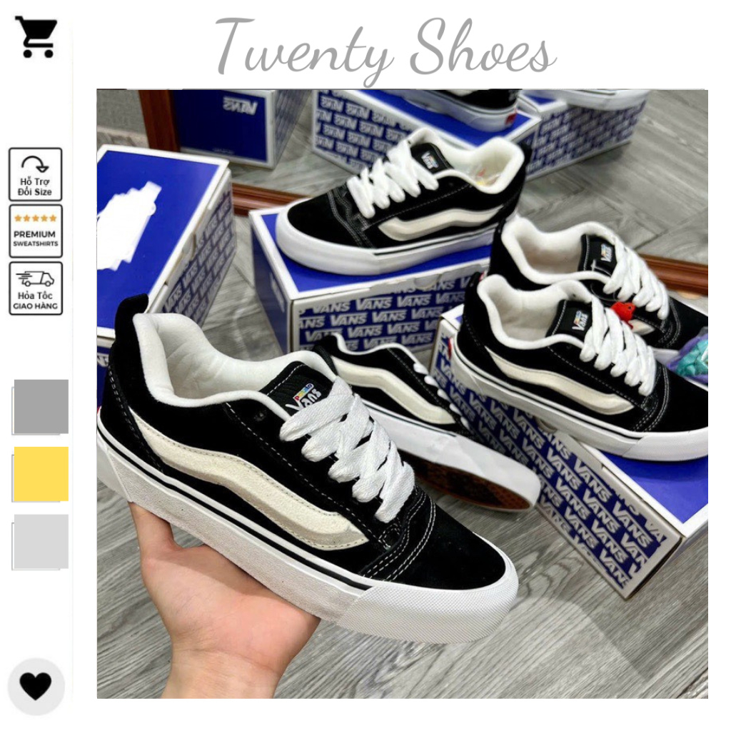 Giày Vans Potato Nam Nữ, Giày Vans Vault Knu SKool VR3 Potato Đi Học ...