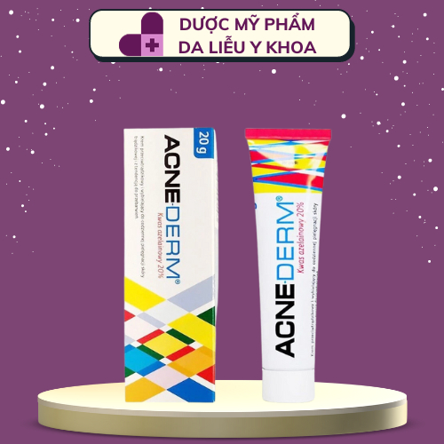 Acne Derm 20 Azelaic Acid Tuýp 20g Balan Acnederm Kem Giảm Mụn Mờ