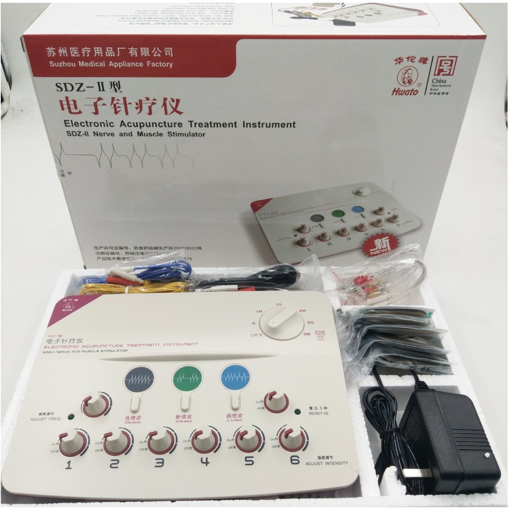 MÁY ĐIỆN CHÂM ( CHÂM CỨU ) HOA ĐÀ HWATO SDZ II , Máy Điện Châm Đa Năng Hoa Đà | Shopee Việt Nam