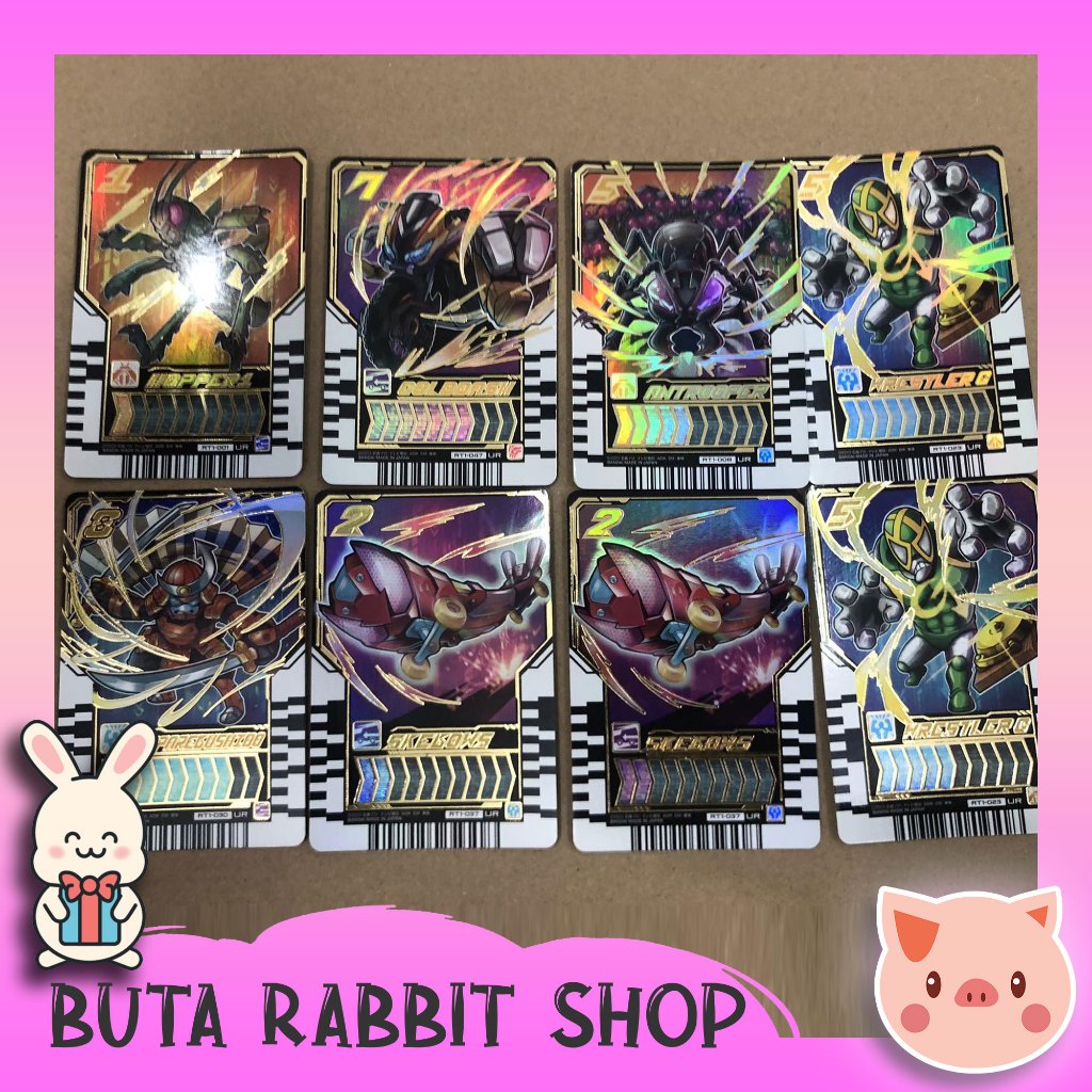 (Sẵn HCM) (CARD UR) THẺ BÀI RIDER CARD KAMEN RIDER GOTCHARD RIDE CHEMY ...