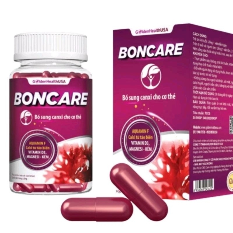 viên uống bổ sung canxi hữu cơ BONCARE | Shopee Việt Nam