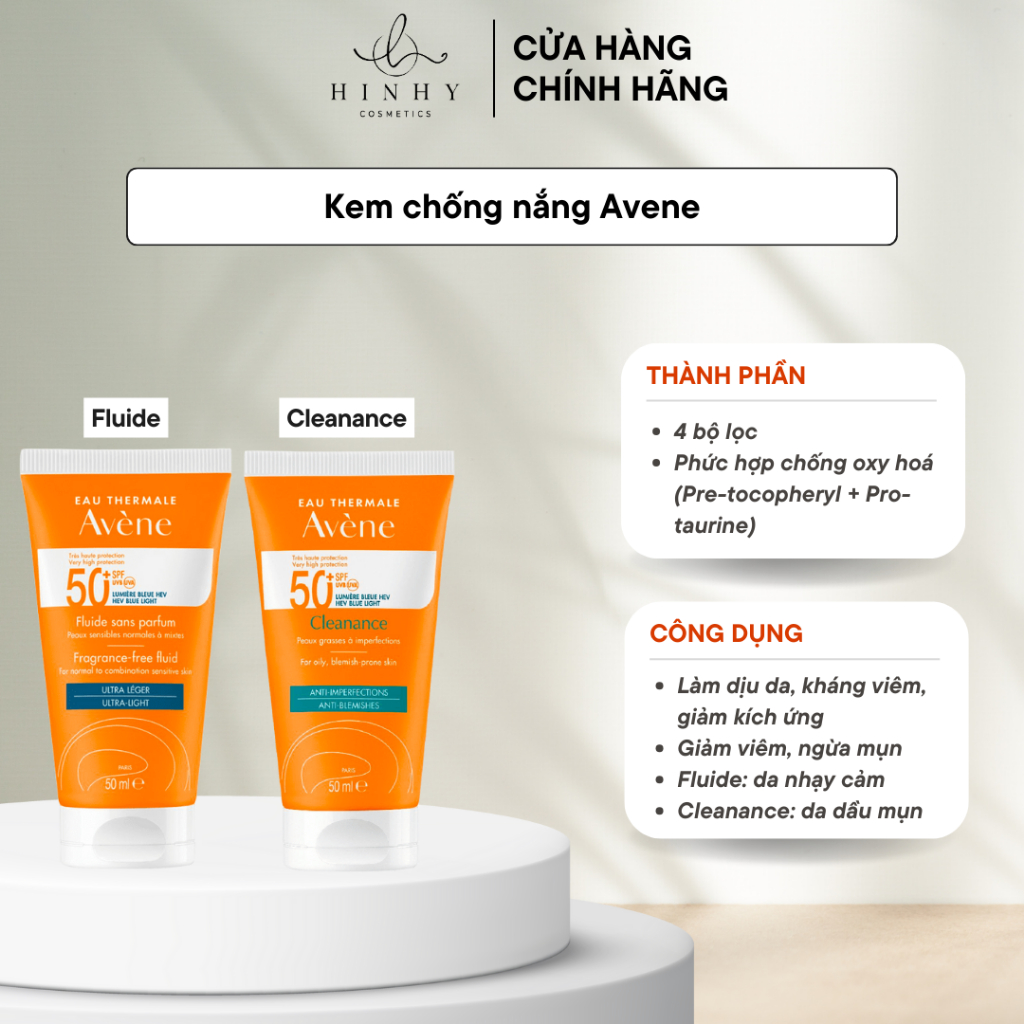 KCN AVENE FLUID - Phiên bản hoàn hảo nhất của AVENE 2022 | Shopee Việt Nam