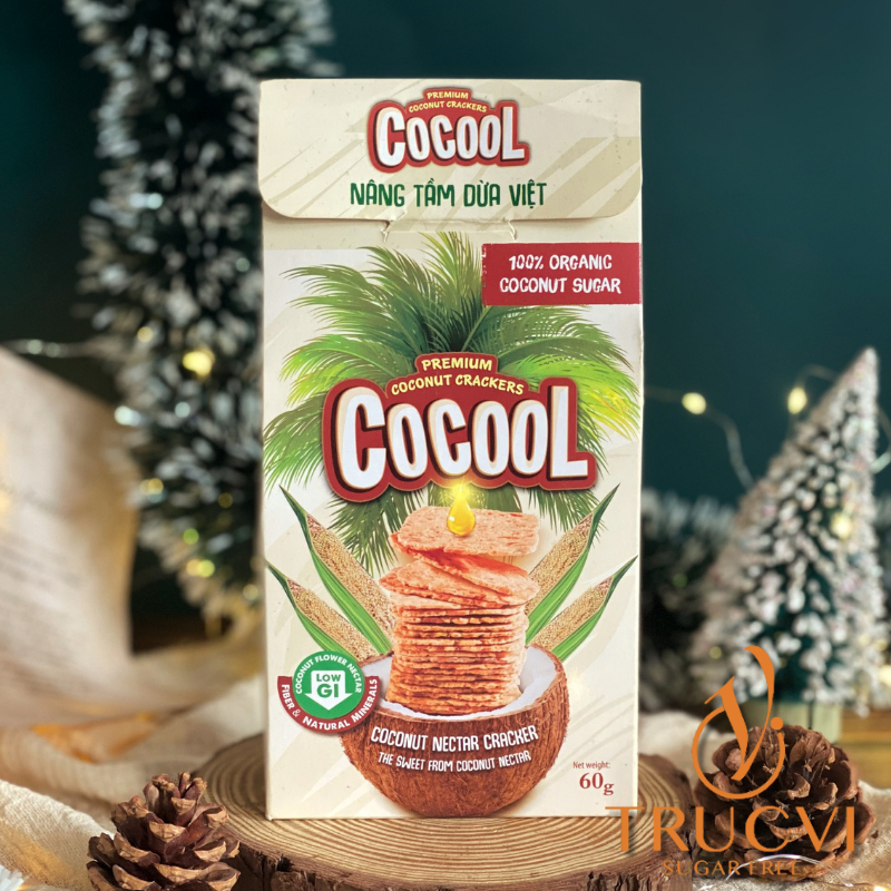 Bánh Hoa Dừa COCOOL (Coconut Nectar Cracker), PLANT-BASED | Shopee Việt Nam