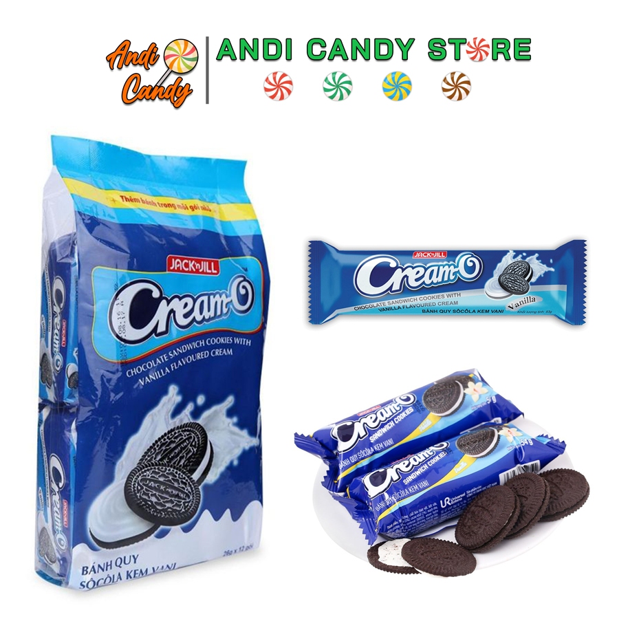 Bánh Quy Nhân Kem Cream-O | Shopee Việt Nam