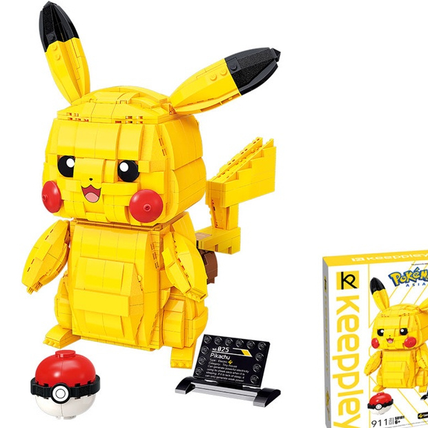 Bộ đồ chơi lắp ráp Pokemon (911 mảnh) KEEPPLEY - S0101 | Shopee Việt Nam