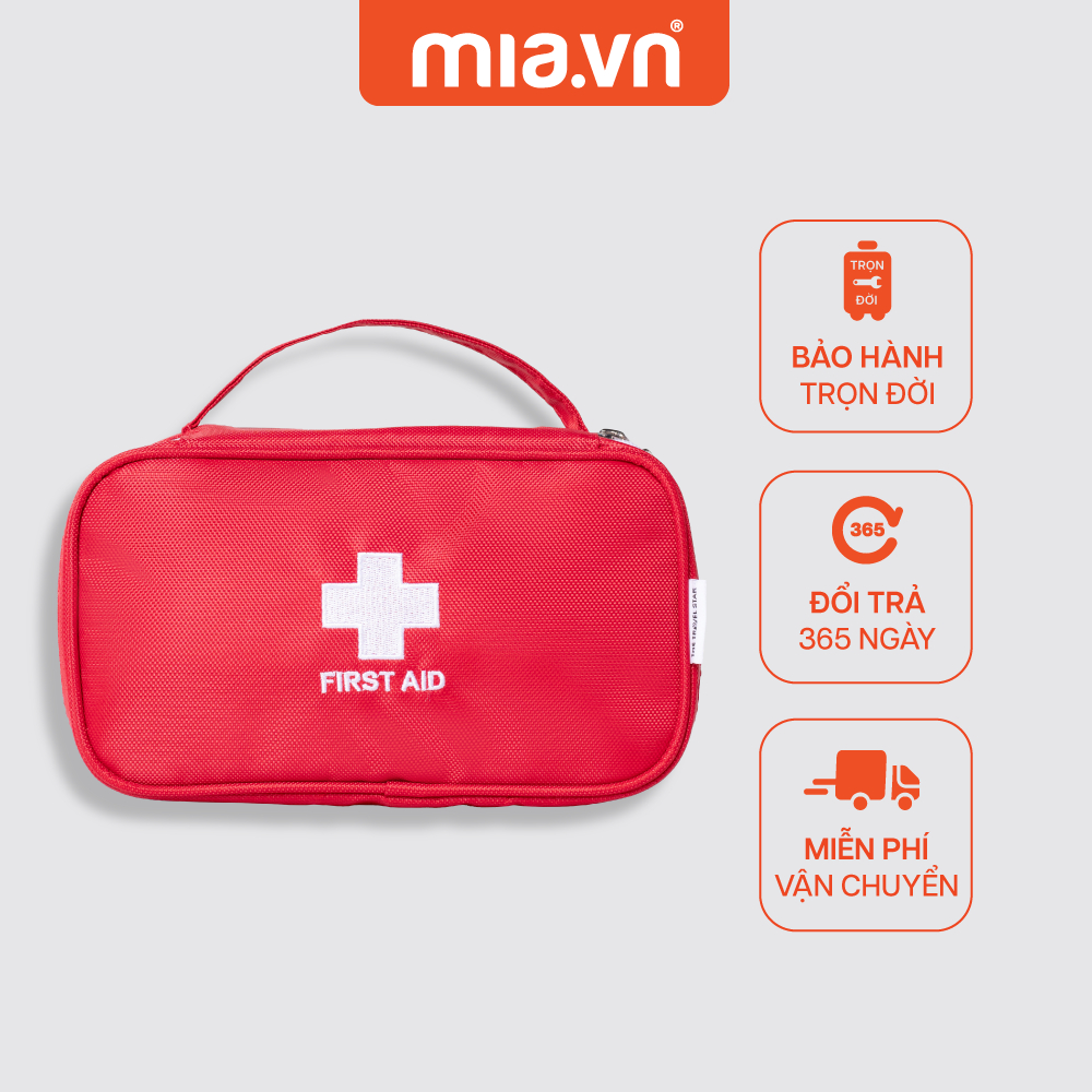 Túi phụ kiện MIA.vn du lịch The Travel Star First Aid Kit S Red - Hàng cao cấp chính hãng ...