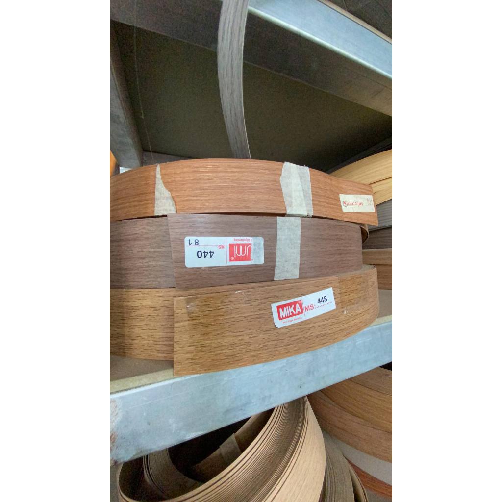 (Bán lẻ)Nẹp nhựa, nẹp gỗ - Nẹp chỉ nhựa PVC dán cạnh, nẹp nhựa giả gỗ ...