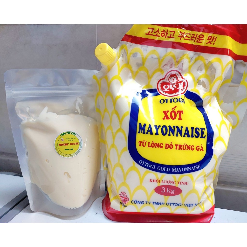 1Kg Sốt Mayonnaise Ottogi( chia ra từ gói 3kg)/ 500g | Shopee Việt Nam