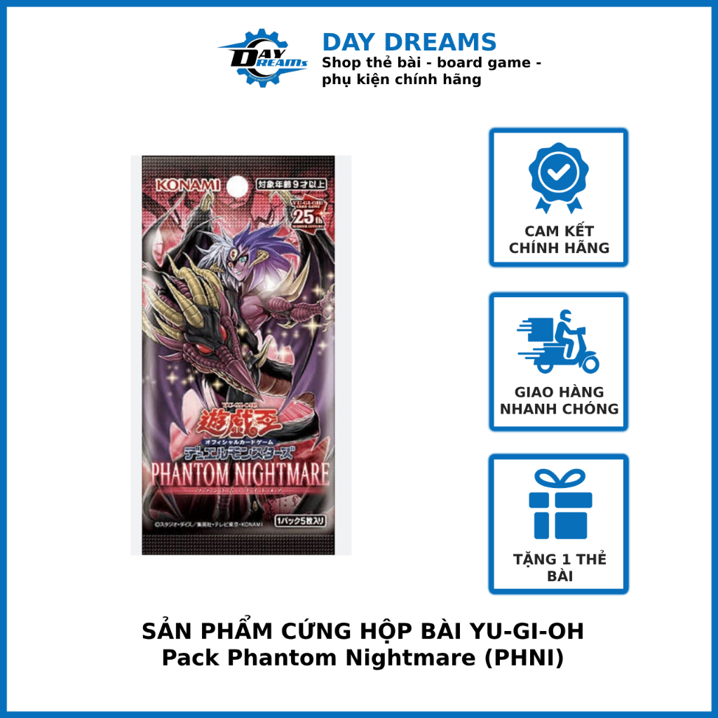 Sản phẩm Yugioh! (OCG) Phantom Nightmare - PHNI (Pack) | Shopee Việt Nam