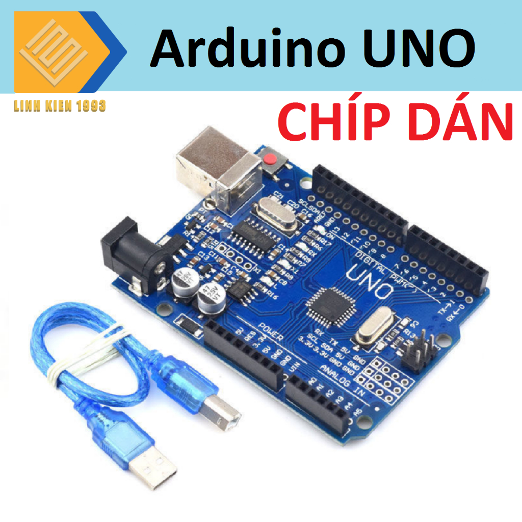 Arduino uno R3 smd chíp dán | Shopee Việt Nam