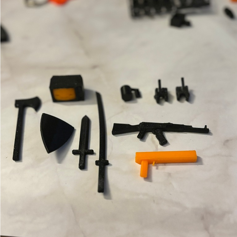 Kit Phụ Kiện, Vũ Khí Cho Figure Robot LUCKY, MINI, DUMMY 13 | Shopee ...