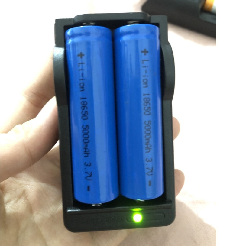 Bộ Sạc Pin 18650 tự ngắt khi đầy dùng được cho Pin 18650 Và Các Loại ...