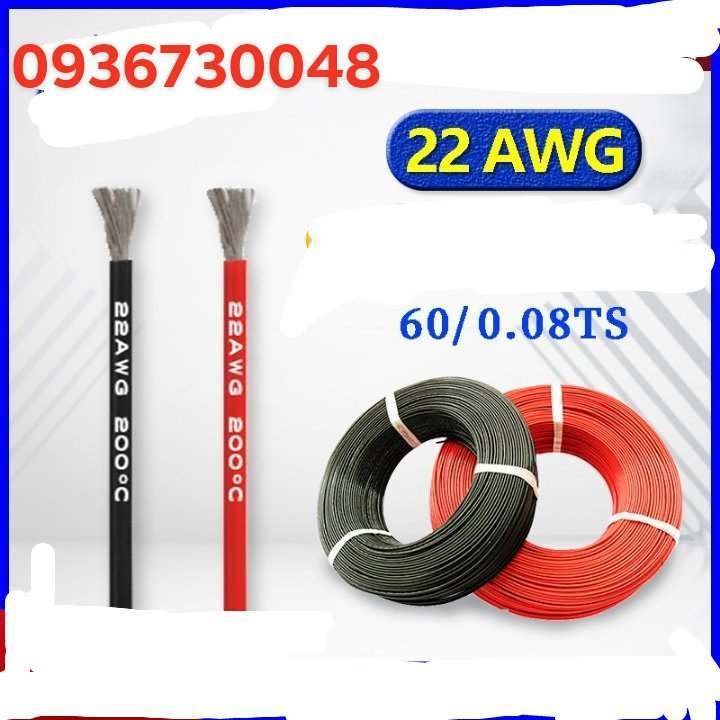 dây 22awg vỏ silicon siêu mềm - dây điện awg | Shopee Việt Nam