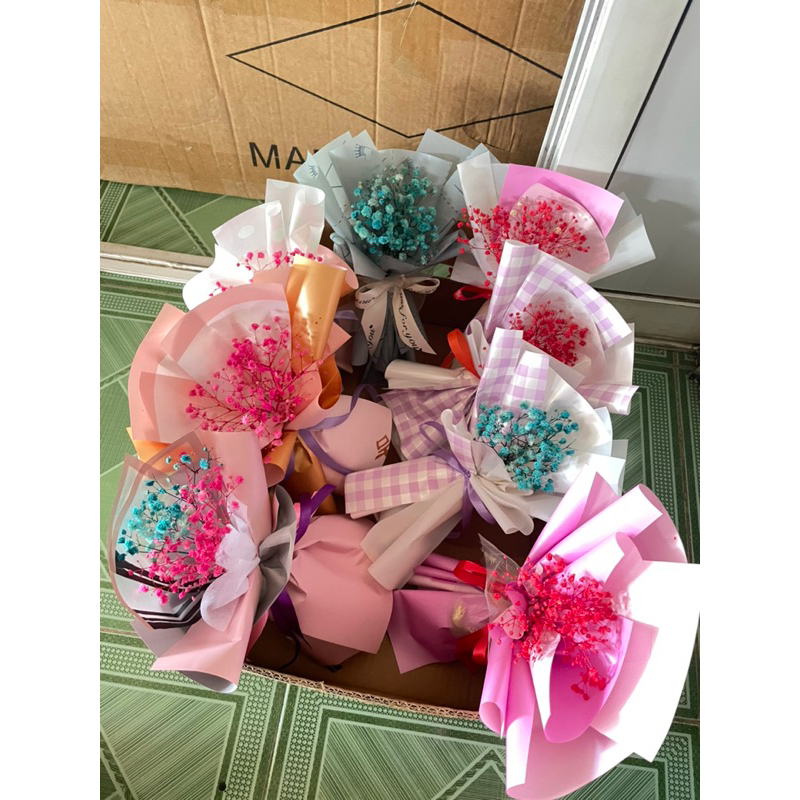 bó hoa babi mini | Shopee Việt Nam