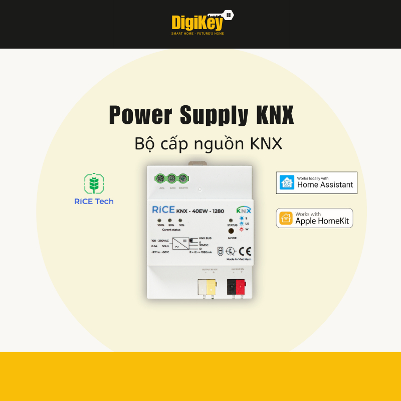 Bộ cấp nguồn KNX - Rice Tech | Shopee Việt Nam