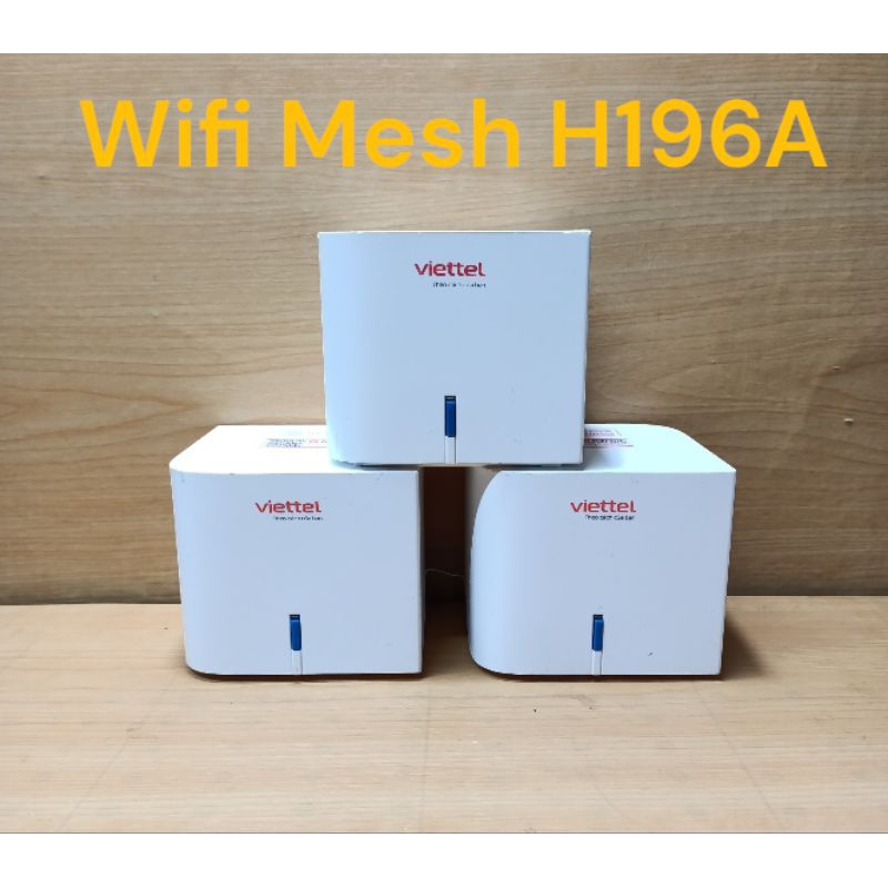 bộ phát wifi mesh viettel H196A (hàng đã qua sử dụng) | Shopee Việt Nam