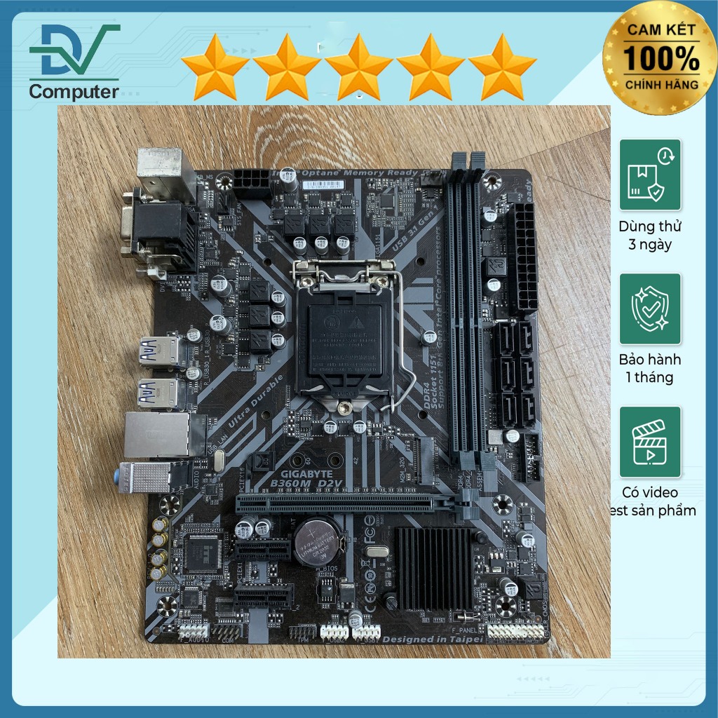 B360 (B365) D2V Gigabyte đẹp bảo hành 1 tháng | Shopee Việt Nam
