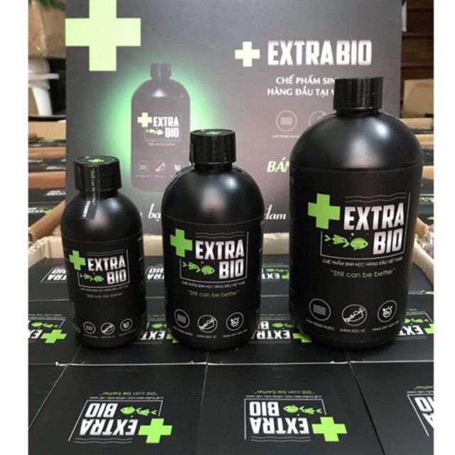 Dung Dịch Vi sinh Extra Bio làm trong nước bể cá hồ thủy sinh Chai 250ml 125ml | Shopee Việt Nam