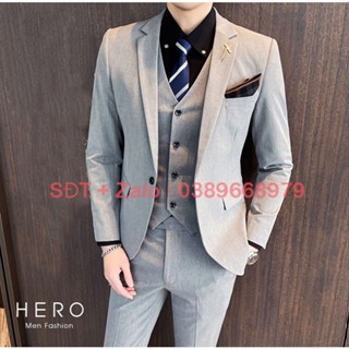 Bộ Vest Comple Nam Mặc Cưới, Bộ Suit Fom Ôm Đẹp, Chất Vải Sịn, Kiểu ...