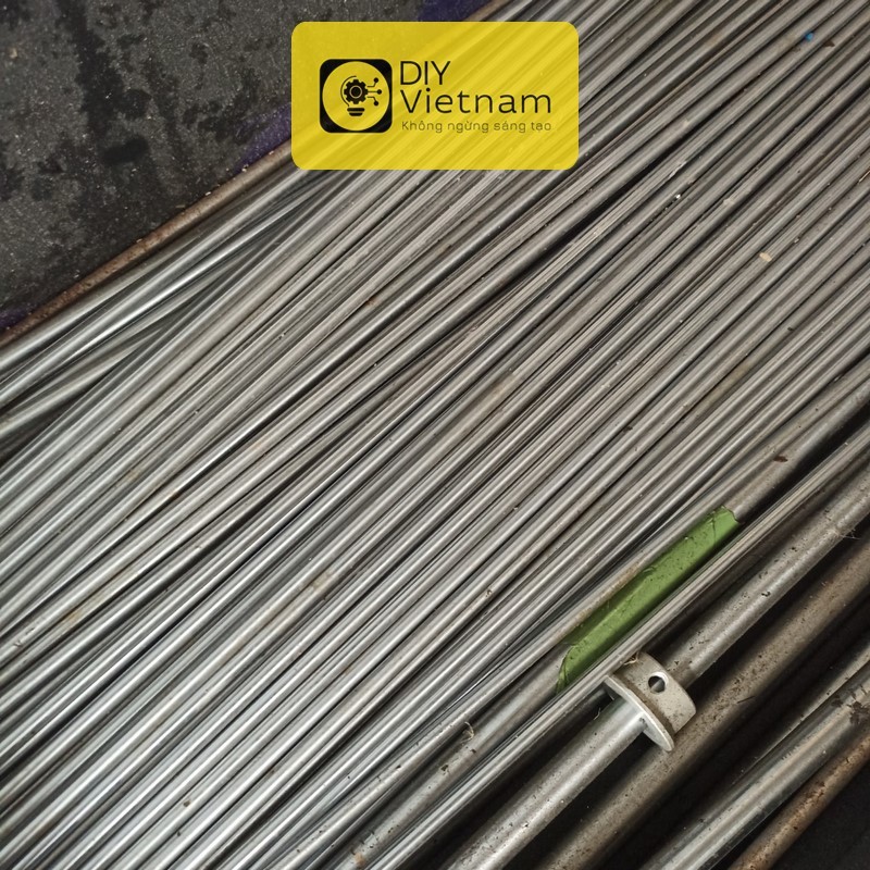 [5 cây] Ti trượt tròn mạ crom phi 6 dài 395mm | Shopee Việt Nam
