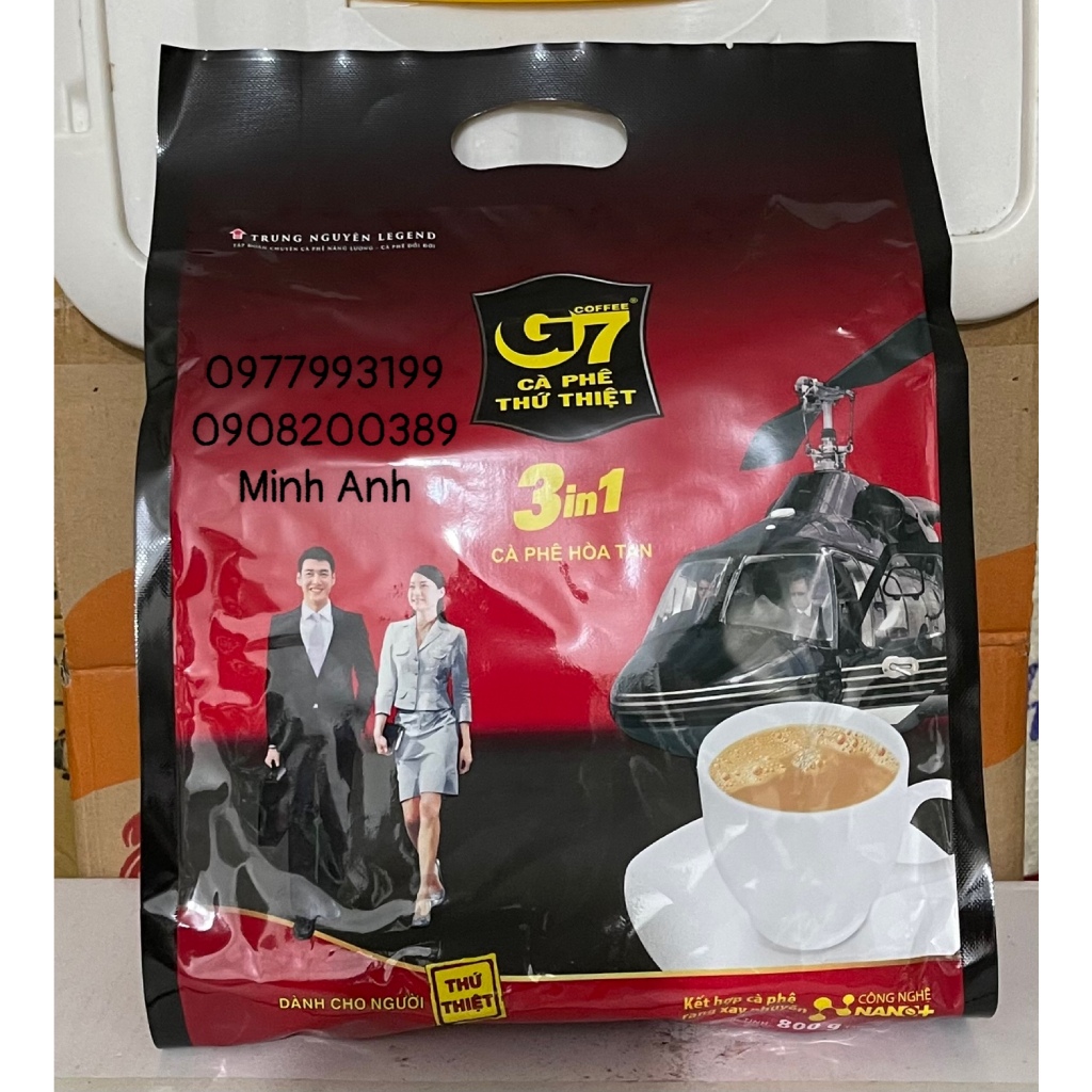 Cà phê Trung Nguyên G7 3in1 bịch 800g (50 góix 16g) | Shopee Việt Nam