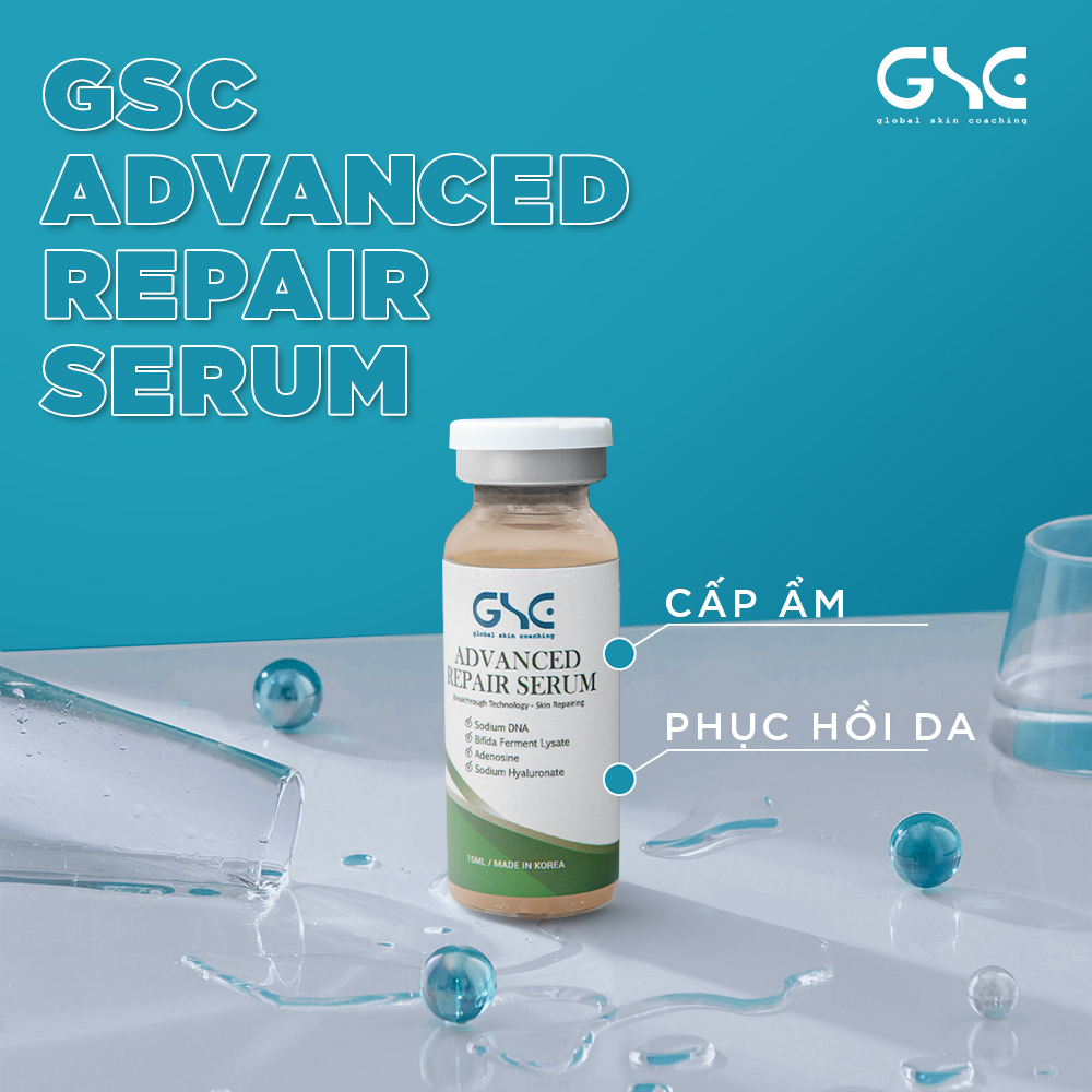 GSC Advanced Repair Serum 15ml, phục hồi tái tạo da chống lão hóa ...
